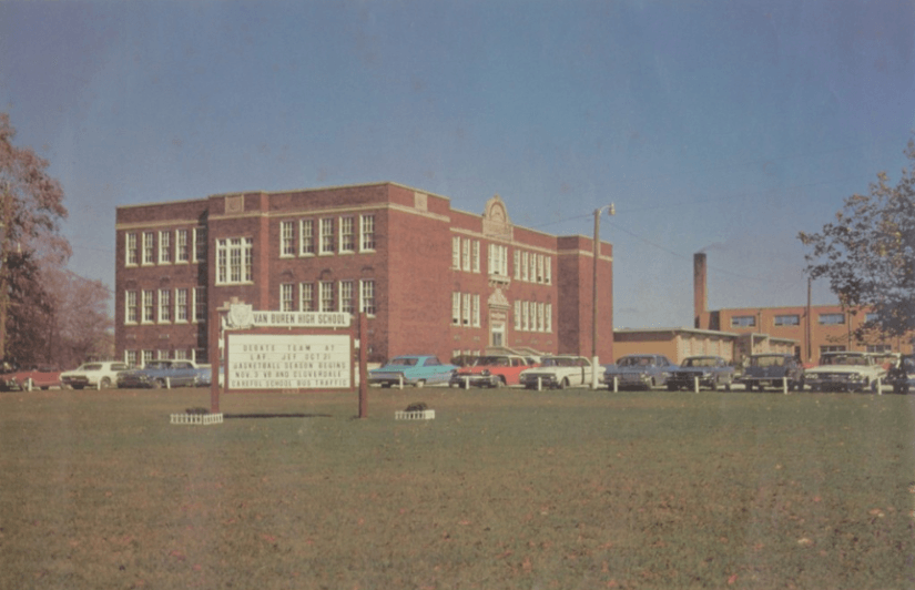 Van Buren High School Blue Devils – EdgyHaute